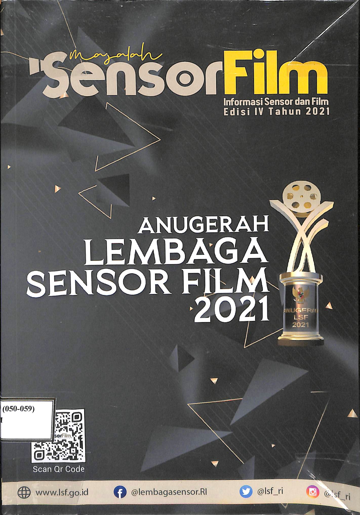 MAJALAH SENSOR FILM EDISI IV TAHUN 2021 | PUSTAKA BPK XII Kalimantan Barat